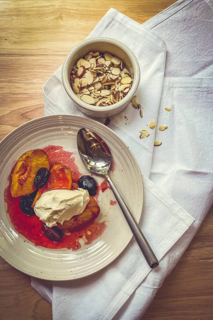 Easy Roasted Stone Fruit: A Most Delicious Recipe - Gimme From Scratch