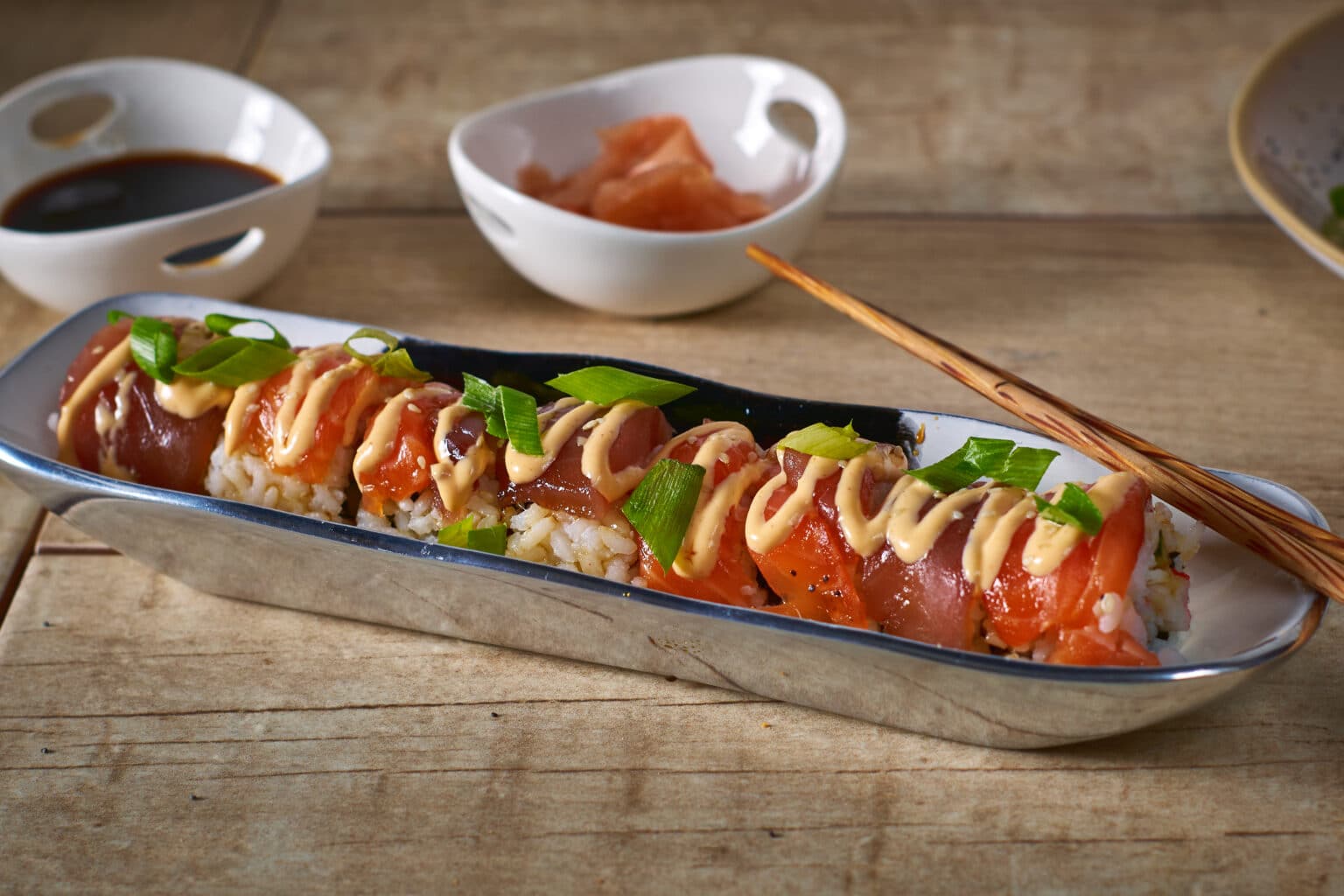 How to Make Rainbow Roll Sushi - Gimme From Scratch