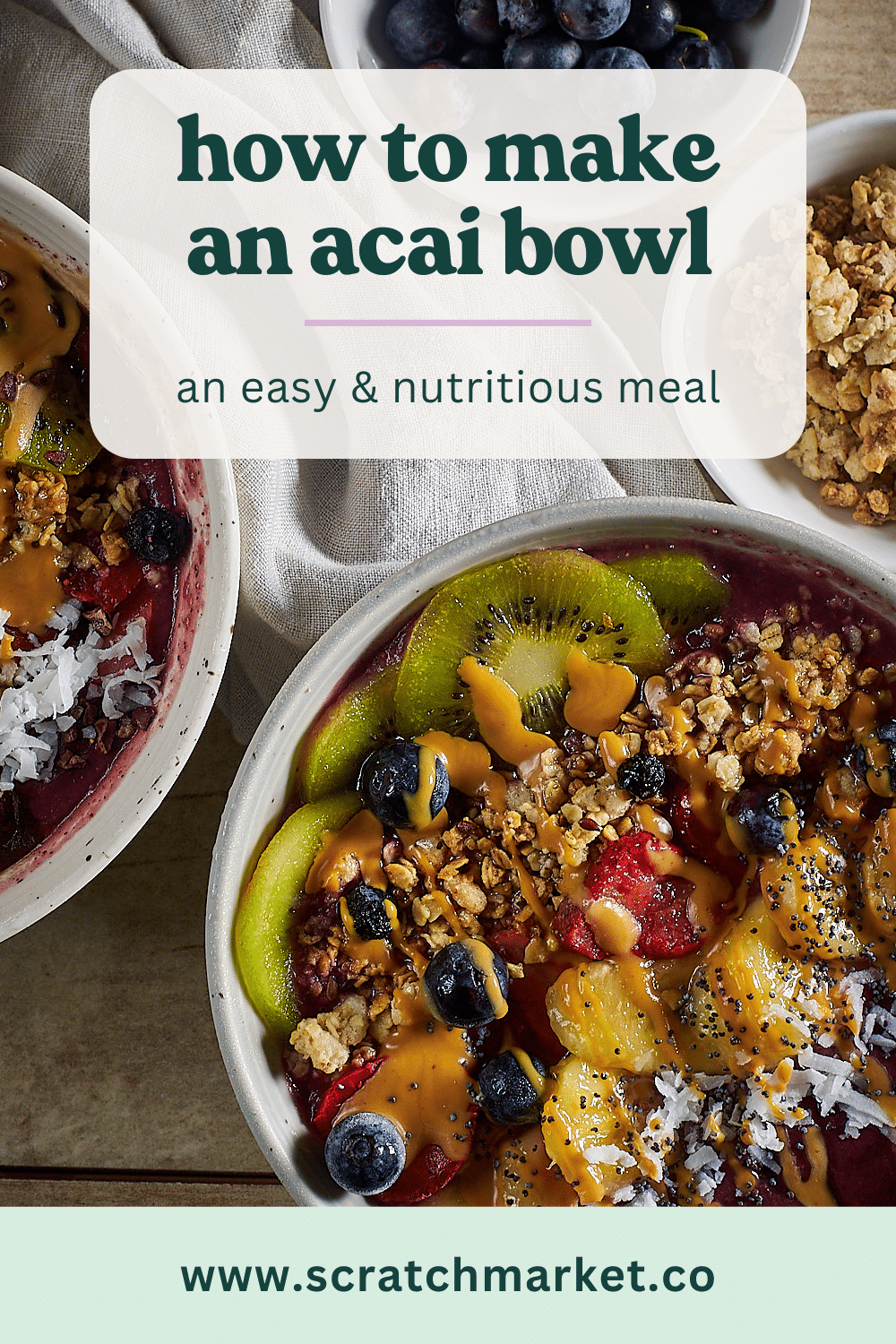 How to Make a Brazilian Açaí Bowl - Smoothie Bowl Recipe - Gimme From ...