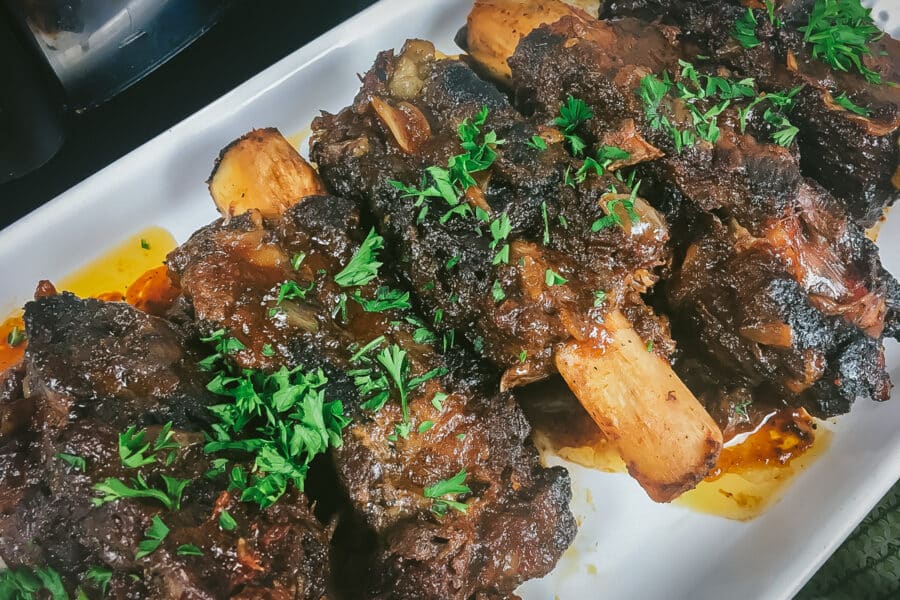 Easy Slow Cooker Beef Back Ribs - Gimme From Scratch