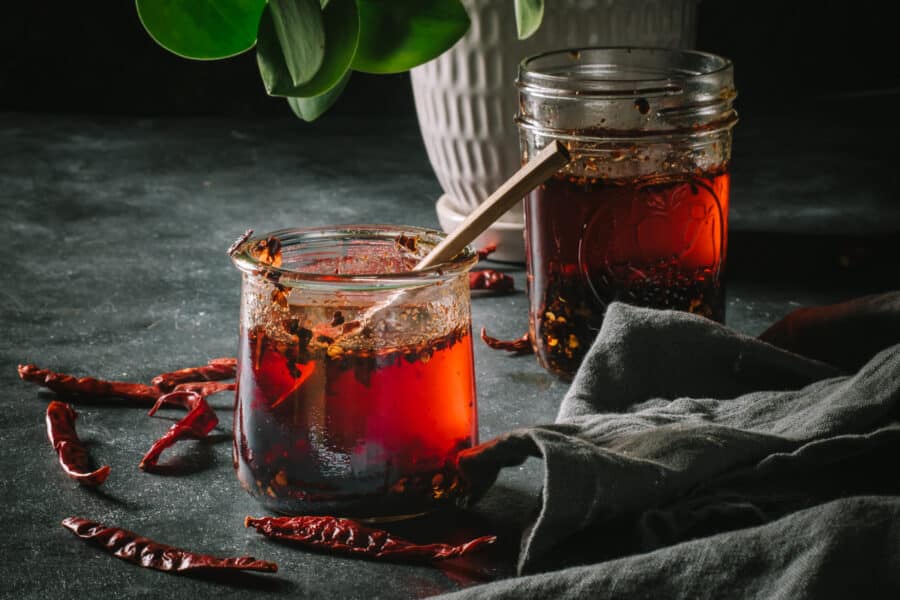 Salsa Macha Recipe (no nuts and seeds) - Mexican Chili Oil - Gimme From ...