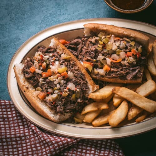 Chicago Style Italian Beef Sandwich Recipe - Gimme From Scratch